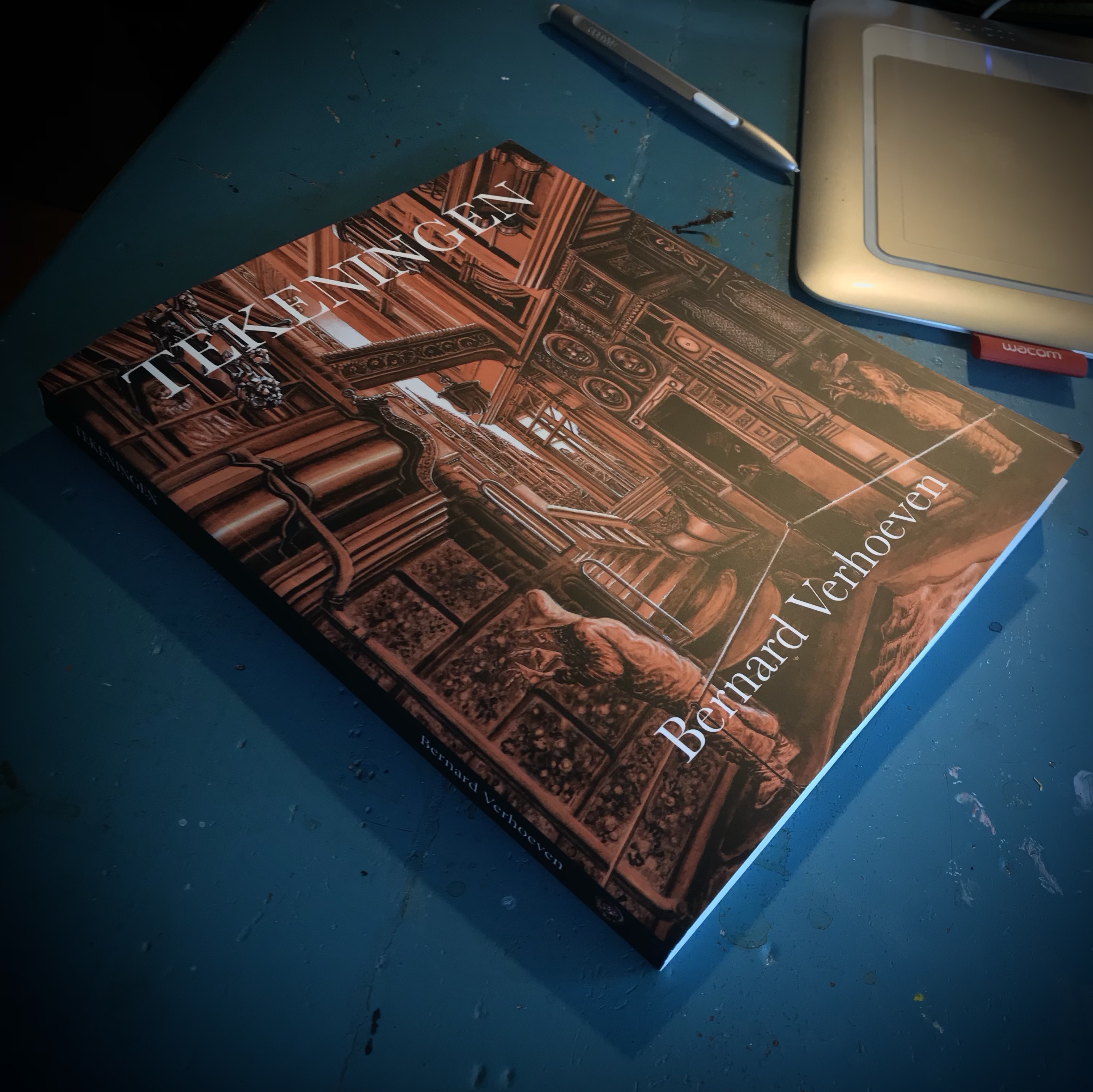 Boek met tekeningen – Bernard Verhoeven